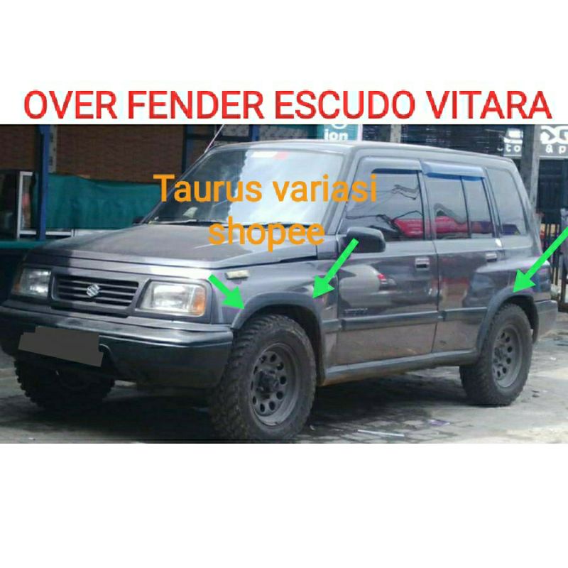 Jual OVER FENDER MOBIL SUZUKI VITARA jlx / Sidekick / Escudo gen 1 lama ...