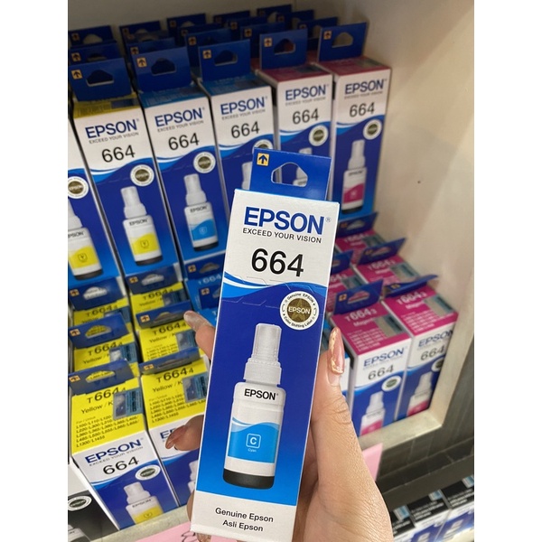 Jual Tinta Epson 664 ORIGINAL 100% ( L120 L220 L310 L121 L360 L565 L450 L405 ) | Shopee Indonesia