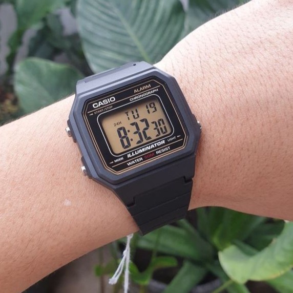 Jual JAM TANGAN CASIO W-217H-9A W217H-9A ORIGINAL GARANSI RESMI CASIO ...