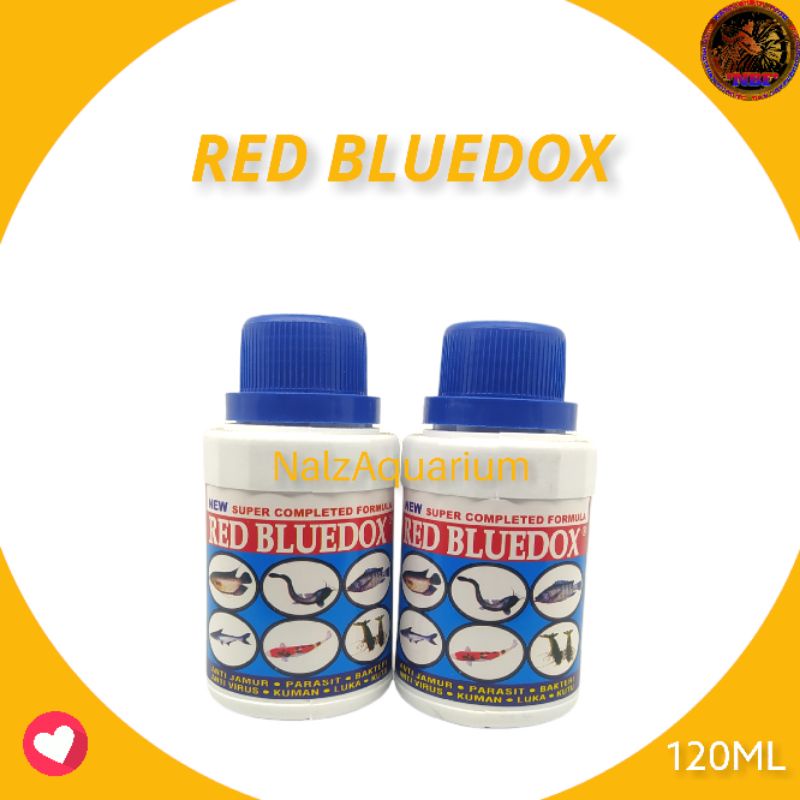 Jual RED BLUEDOX 120ML OBAT IKAN ANTI JAMUR PARASIT BAKTERI KUMAN DAN ...