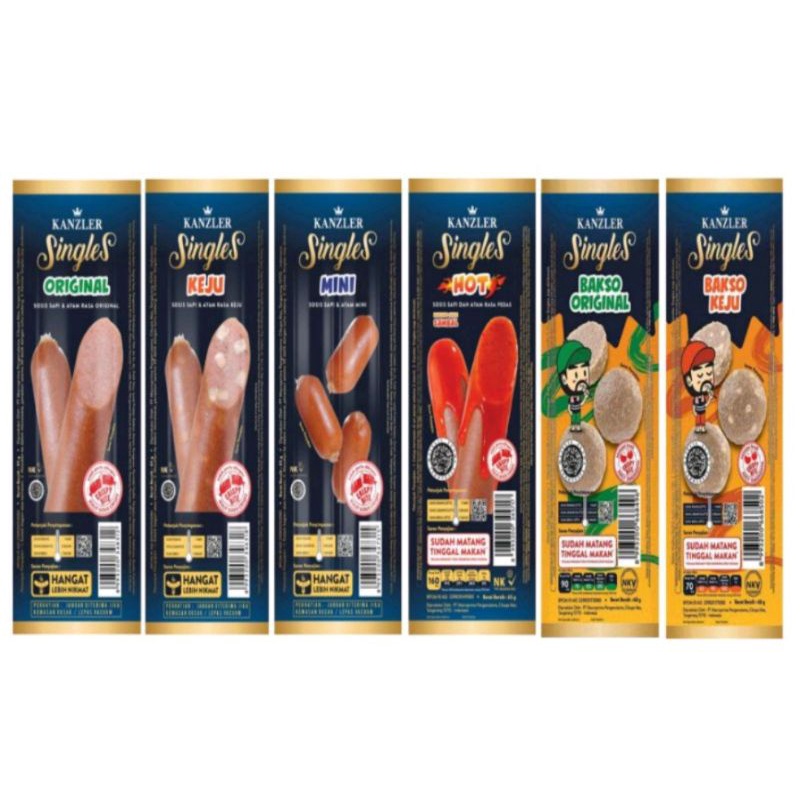 Jual Kanzler Sosis Single Ready To Eat | Shopee Indonesia