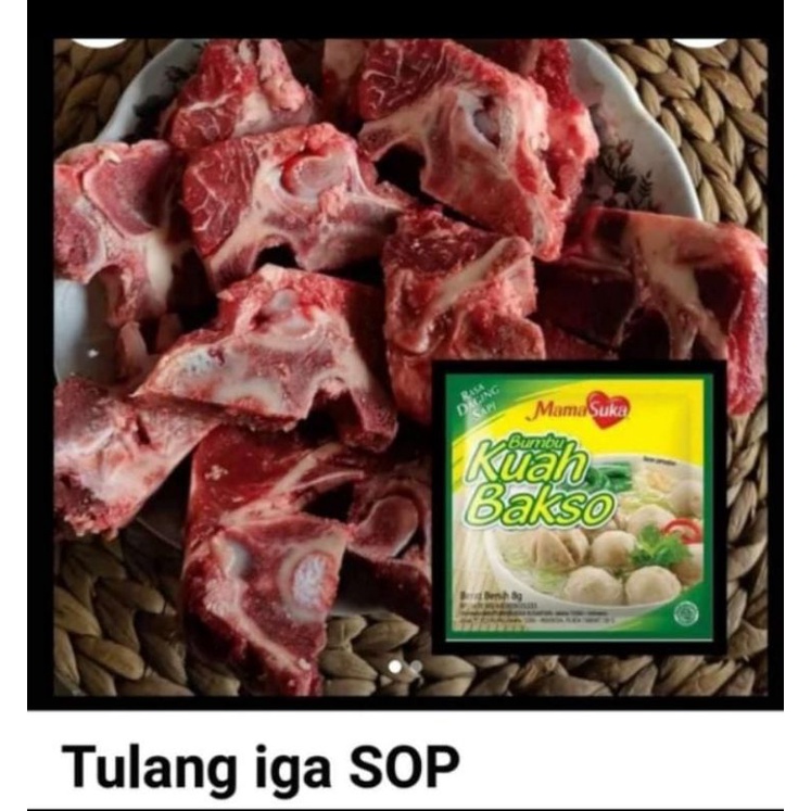 Jual Tulangan Sapi Sop Halal berat 1kg | Shopee Indonesia