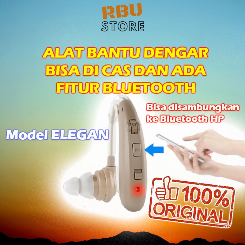 Jual ALAT BANTU DENGAR BLUETOOTH ALAT PENDENGARAN DEWASA ORANG TUA BISA ...