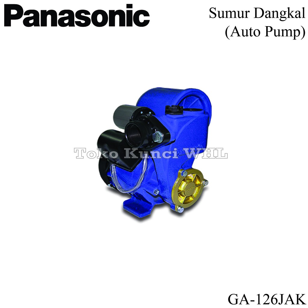 Jual PANASONIC GA 126 JAK Pompa Air Panasonic Sumur Dangkal Otomatis ...