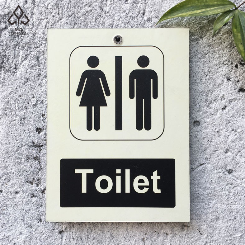Jual Sign Toilet Papan Toilet Kamar mandi | Shopee Indonesia