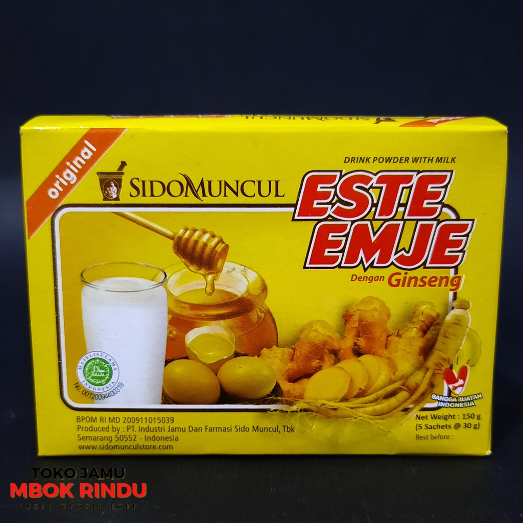 Jual STMJ Instant ESTE EMJE Sidomuncul {Isi 5 Sachet} | Shopee Indonesia