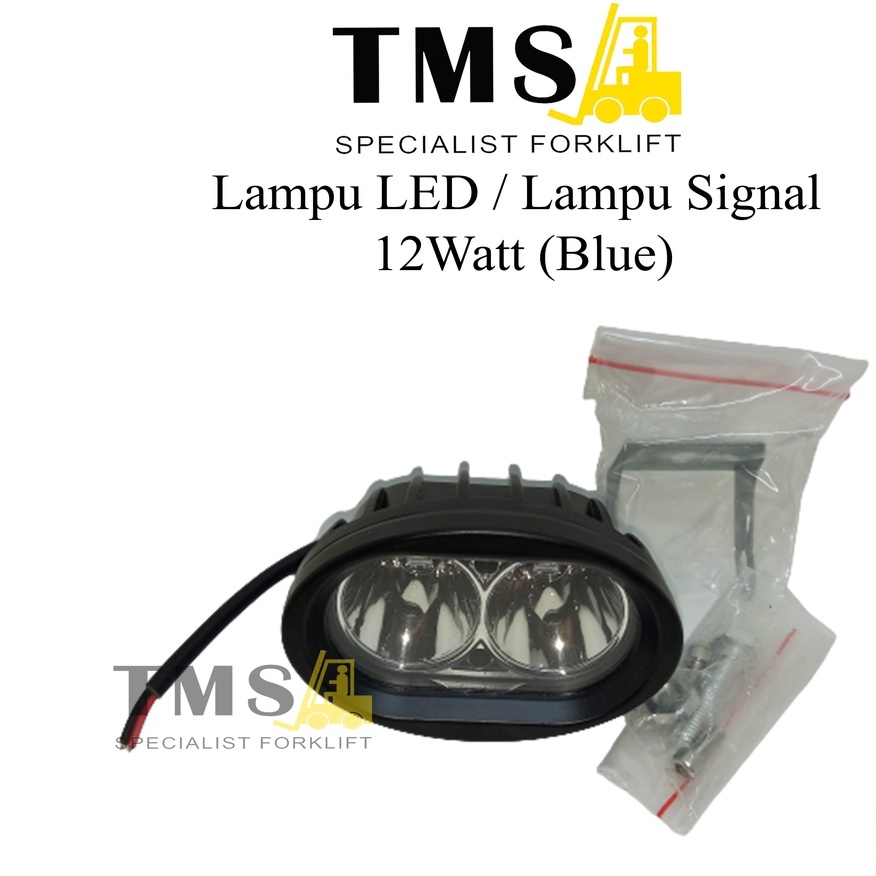 Jual Lampu LED White 12 Watt / LED Warning Lamp Forklift Work Spot ...