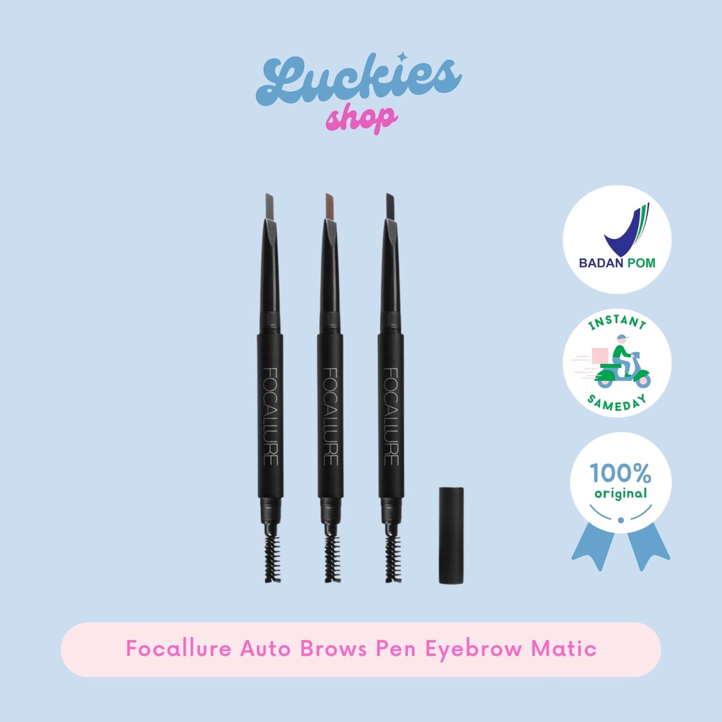 Jual Official Distributor Focallure Auto Brows Pen Eyebrow Matic FA18 ...
