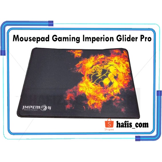 Jual Mousepad Gaming Imperion Glider Pro 25cm x 35cm | Shopee Indonesia
