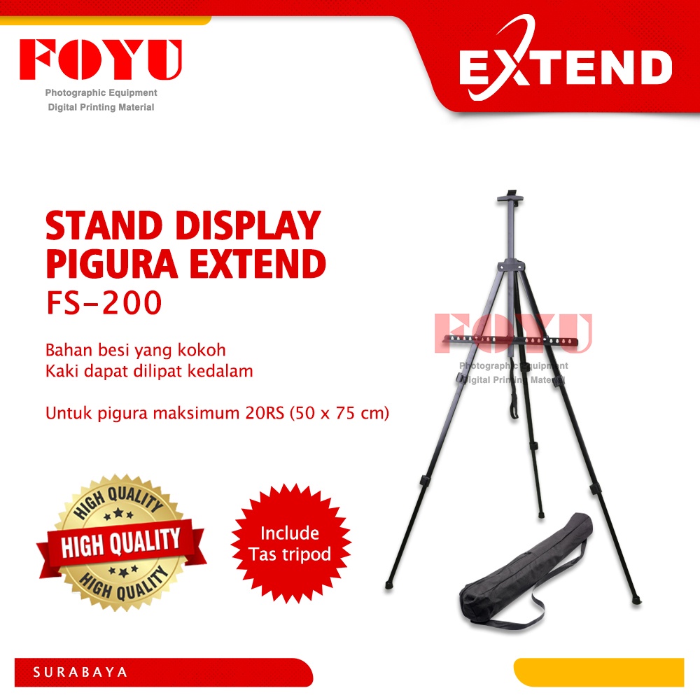 Jual Tripod Frame Stand Foto Wedding Standing / Easel Lukis 1 Sisi For ...