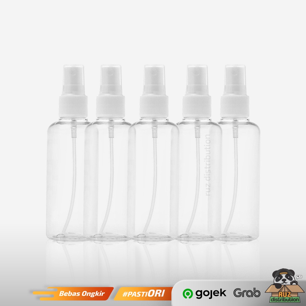 Jual Botol Plastik Spray 100ml - Botol Spray - Botol Refill | Shopee ...
