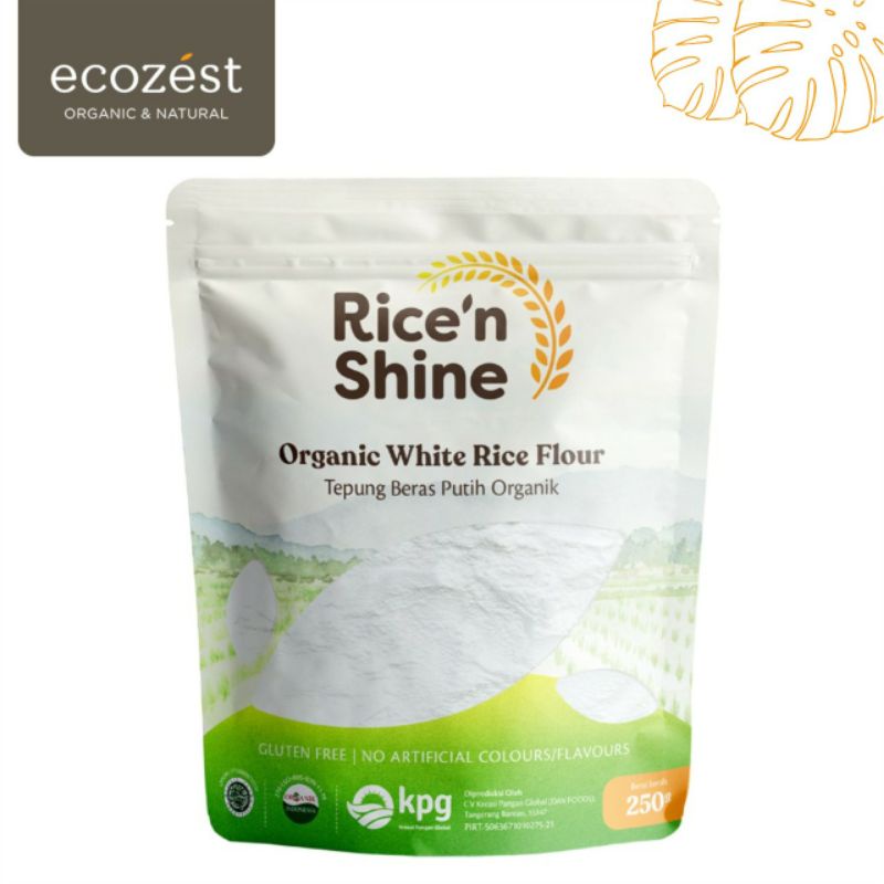 Jual Rice 'n Shine - Tepung Beras Organik 250g | Shopee Indonesia