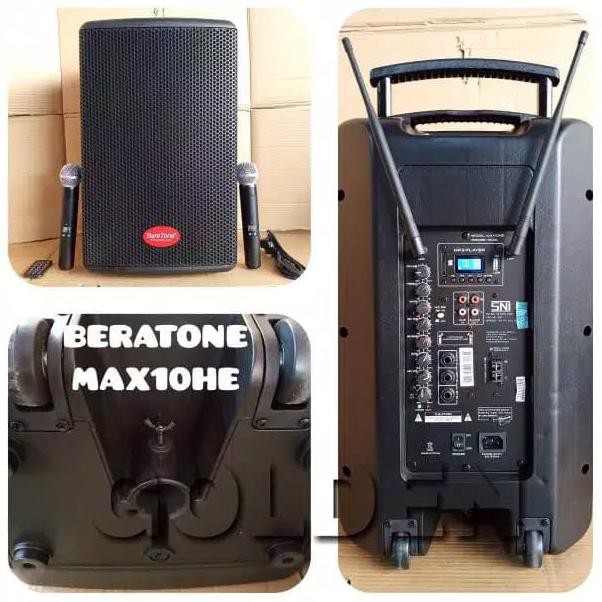 Jual Spesker Portable Amplifier Wireless Baretone Max10He Original 10 ...