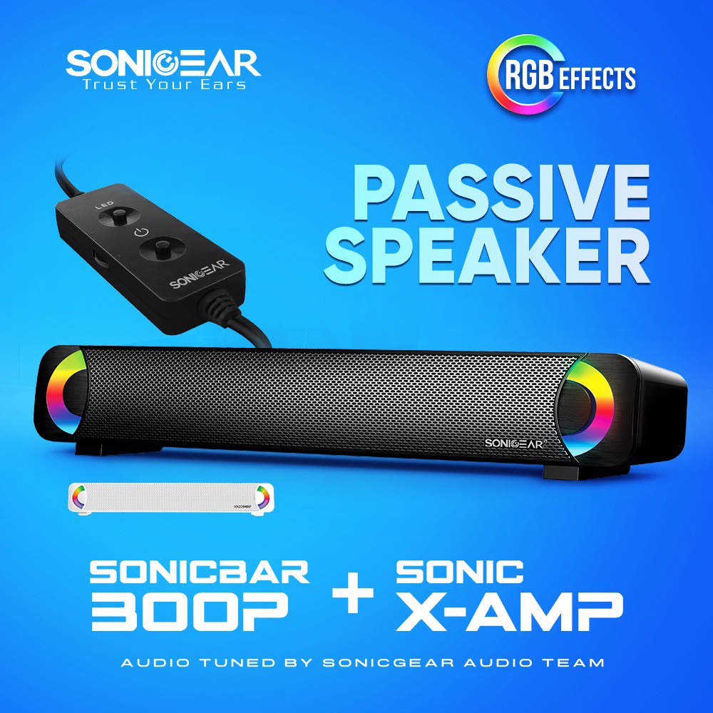 Jual Speaker SONICGEAR Sonicbar 300P SoundBar Sonic X-Amp Original ...