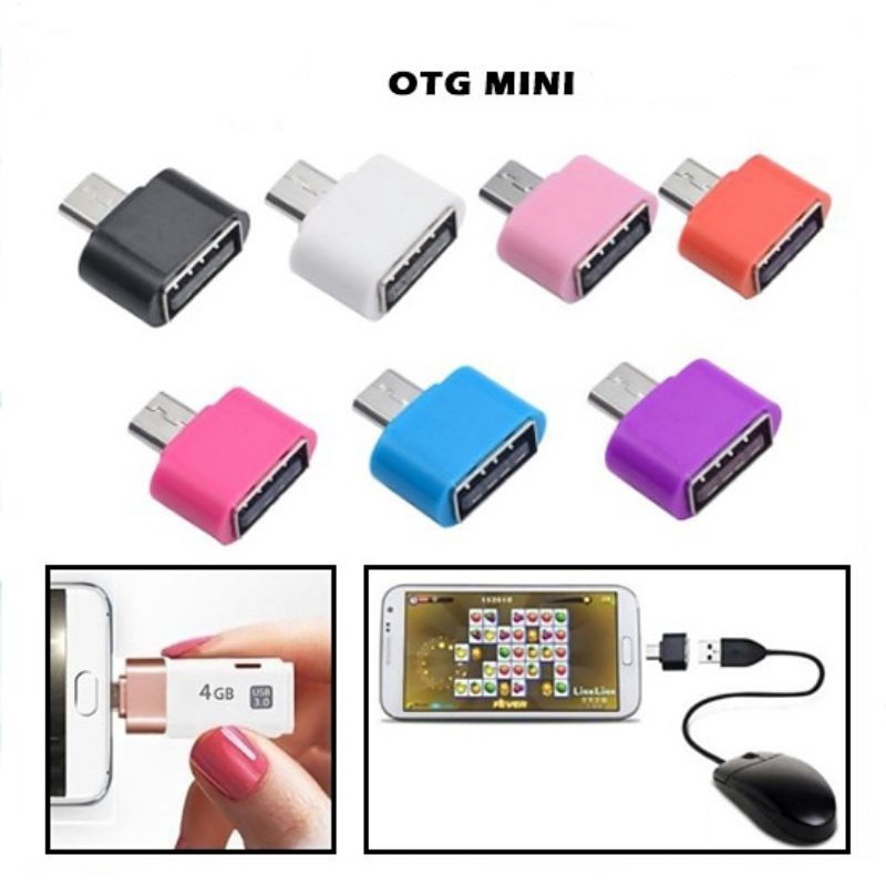 Jual OTG Mini Micro USB Port Konektor Tanpa Kabel | Shopee Indonesia