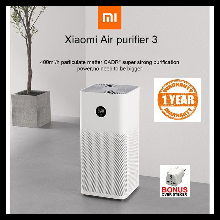 Jual Xiaomi Air Purifier 3 Mijia Oled Touch Sterilization Air Ionizer ...