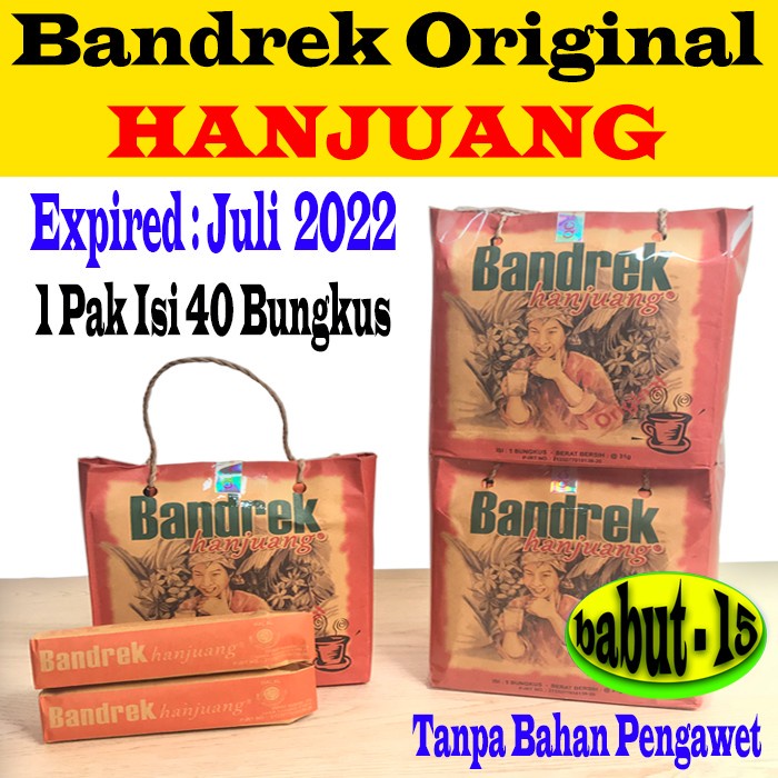 Jual tradisional-minuman- bandrek original hanjuang kemasan kertas isi ...