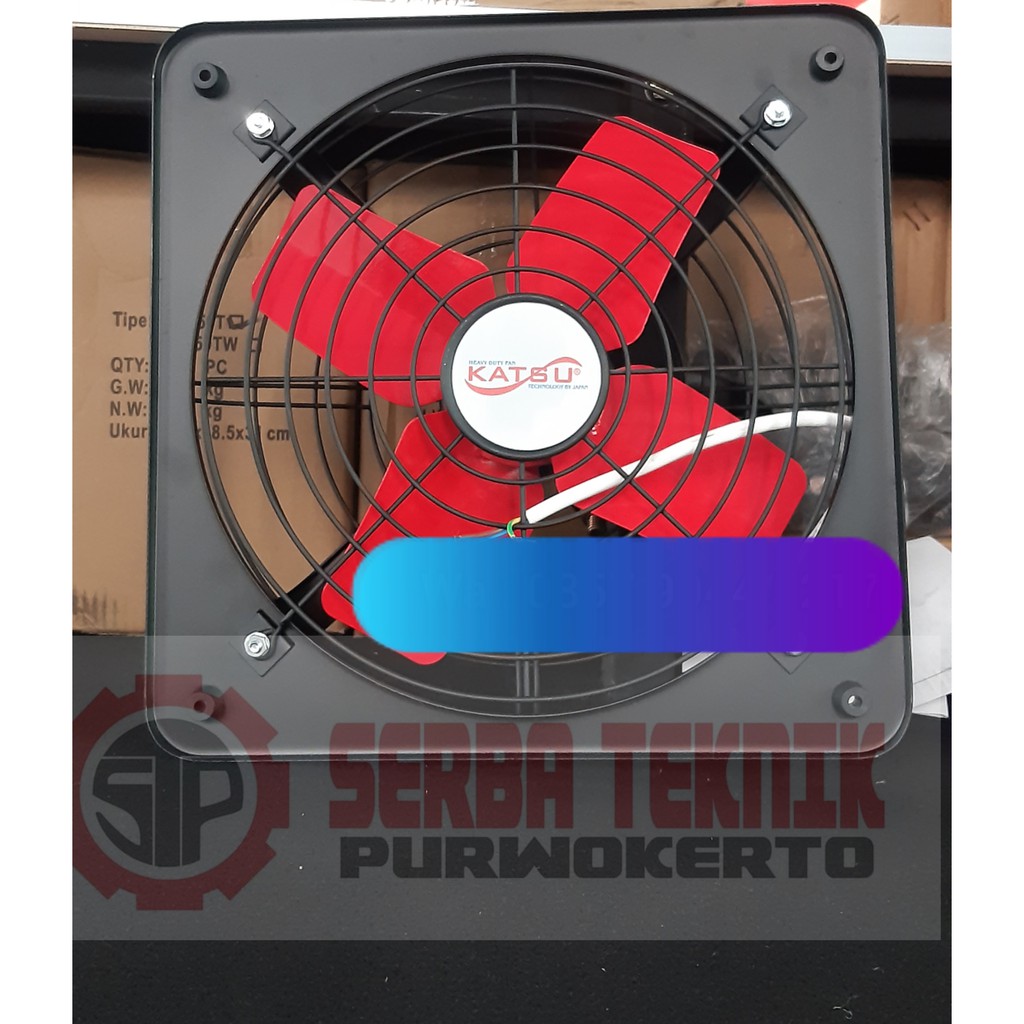 Jual EXHAUST FAN KATSU SPECIAL 12 INCH - KIPAS KATSU EXHAUST FAN ...