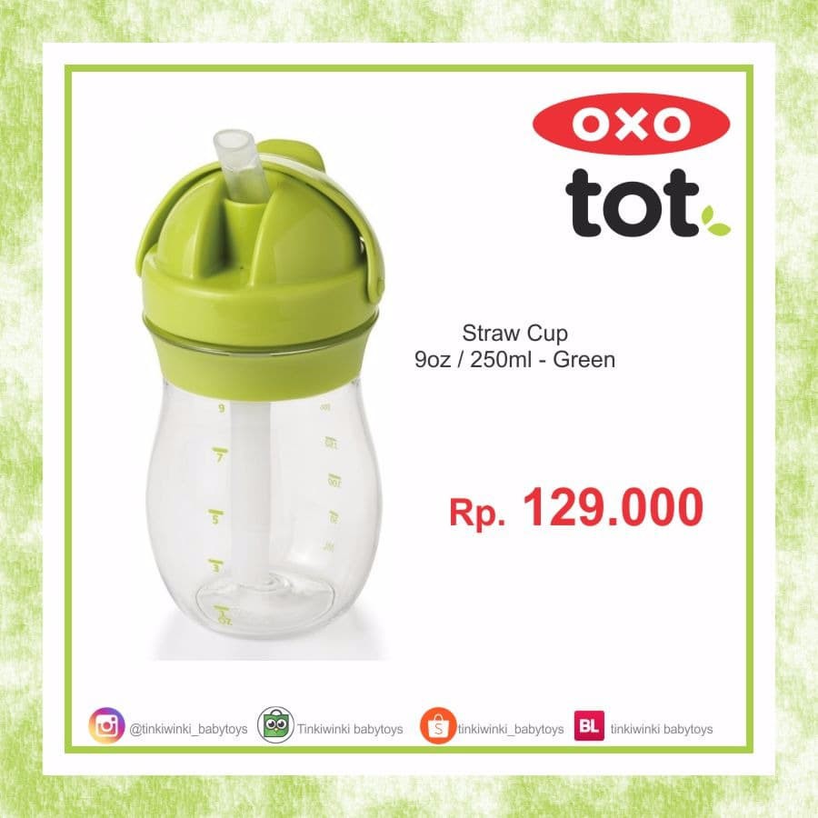 Jual OXO TOT Grow Cup Straw Cup Lid 9 Oz - 250ml (LID) | Shopee Indonesia
