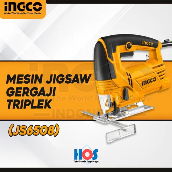 Jual Mesin Gergaji Triplek Jigsaw Ingco INDUSTRIAL 650W JS6508 | Shopee ...