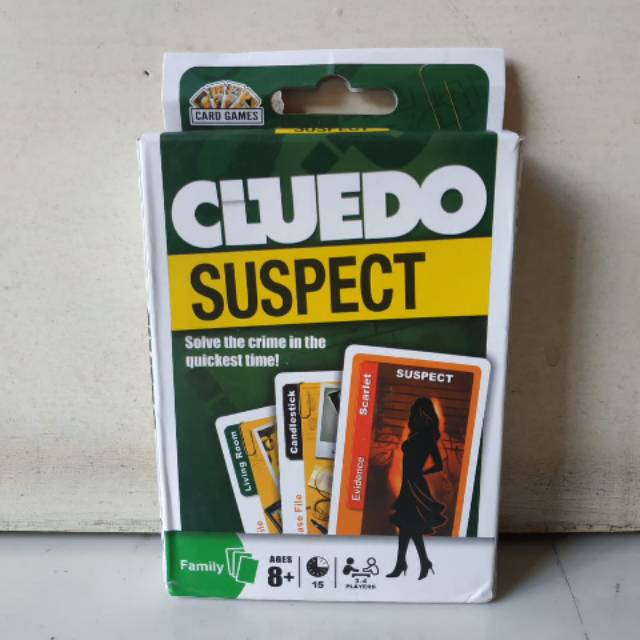 Jual Clue cluedo suspect card game english | Shopee Indonesia