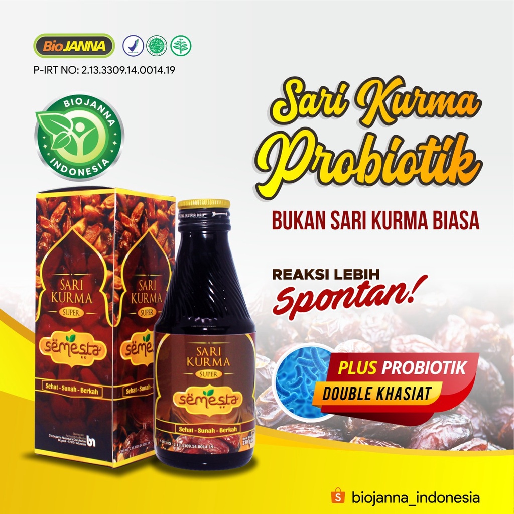 Jual Sari Kurma Asli | Sari Kurma Probiotik | Obat DB | Shopee Indonesia