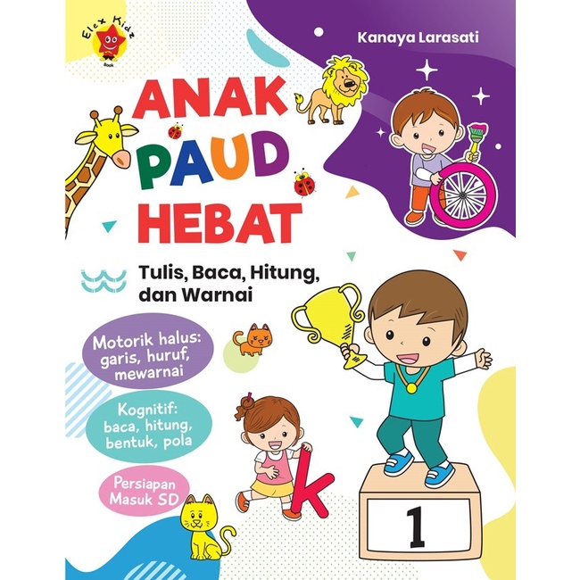 Jual Anak Paud Hebat: Tulis, Baca, Hitung Dan Warnai | Shopee Indonesia