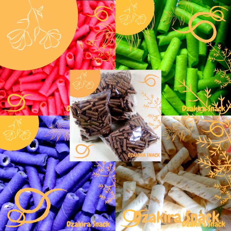 Jual Snack Barcelona astor mini / wafer roll 250 gram rasa coklat ...