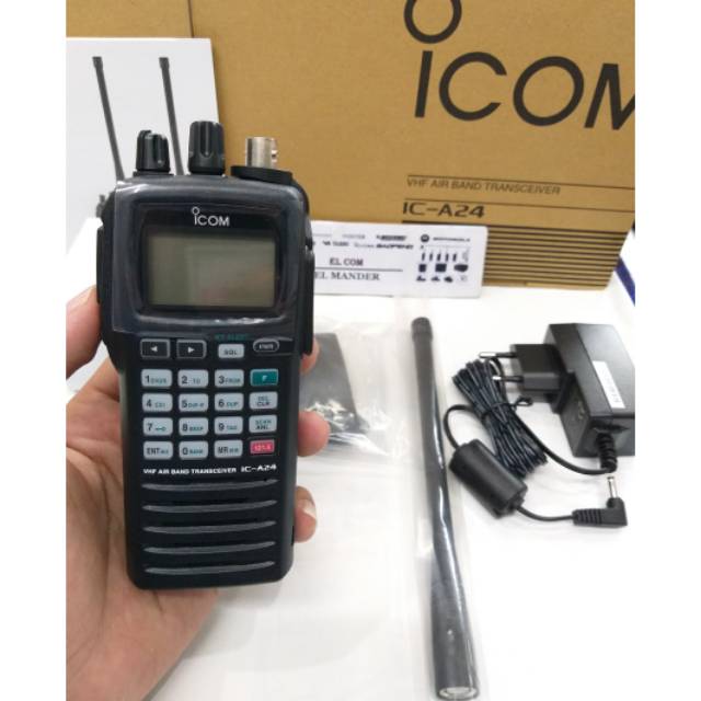 Jual HT AIRBAND ICOM IC-A24 ORIGINAL - JUAL HT ICOM IC A24 AIRBAND ...