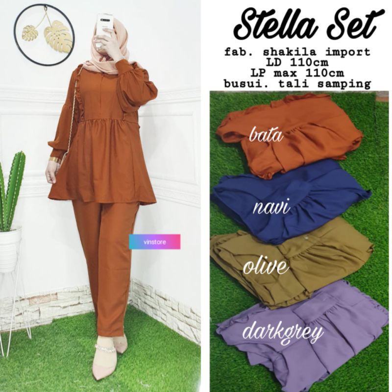 Jual STELLA SET KEKINIAN MURAH ORI | Shopee Indonesia