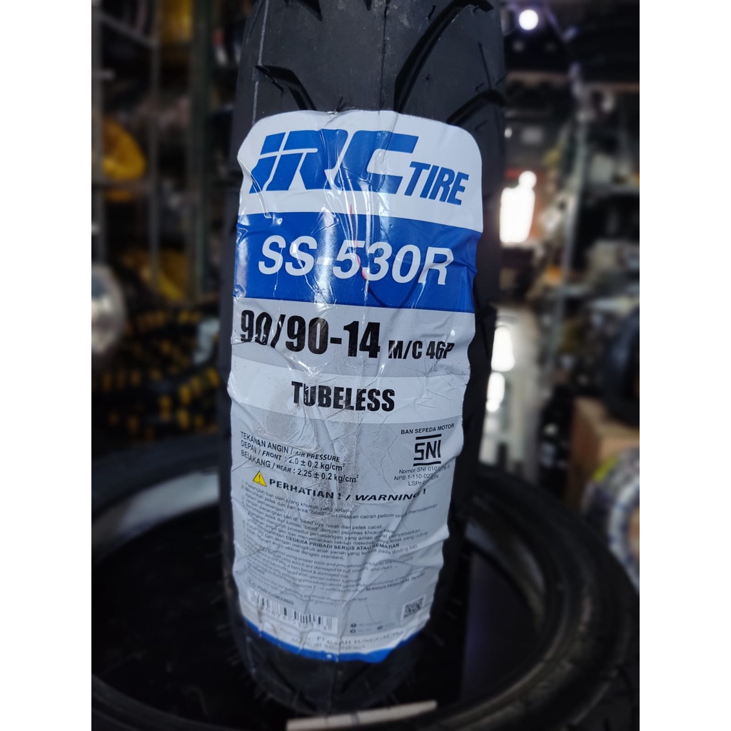 Jual IRC 90 / 90 - 14 SS-530R 909014 Ban luar Matic Versi TUBELESS ...