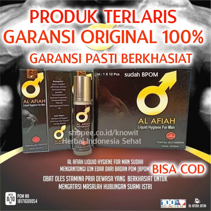 Jual BPOM AL Afiah Original Beda Dengan Hajar Jahanam original | Shopee Indonesia