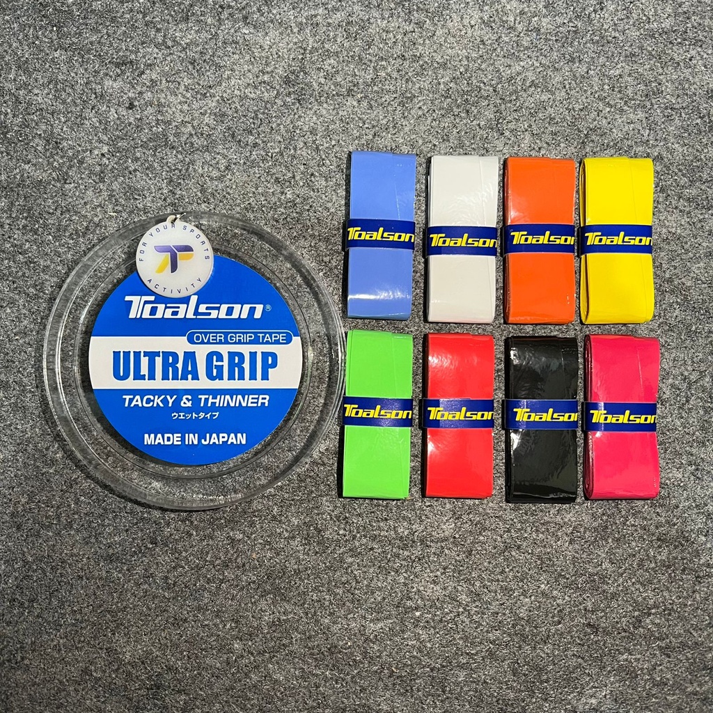 Jual Over Grip Karet Overgrip Over Toalson Ultra Tennis Tenis Tennis ...