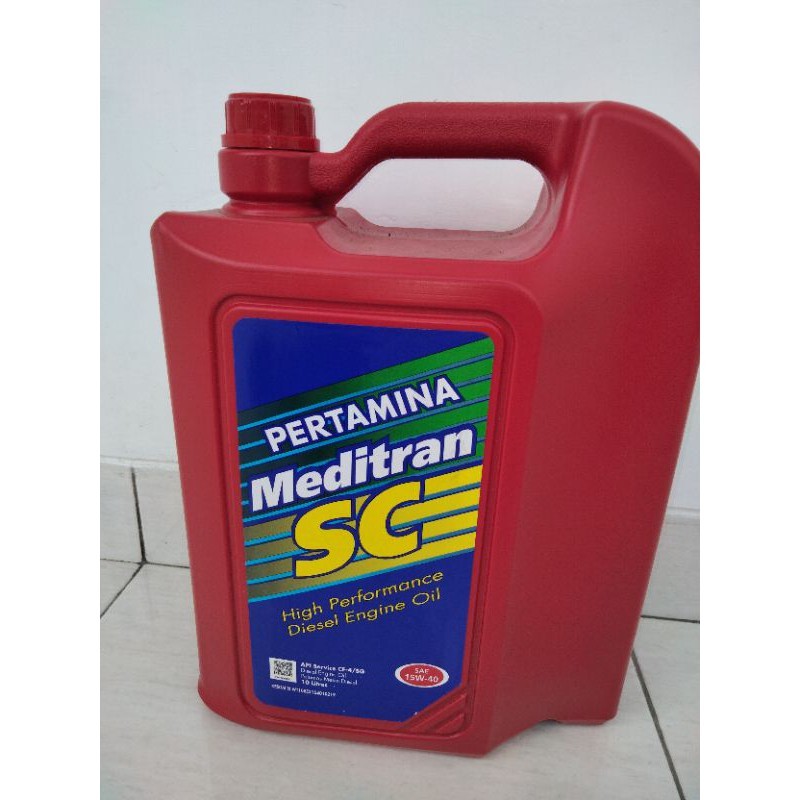 Jual OLI MESIN MOBIL PERTAMINA MEDITRAN SC SAE 15W-40 (DIESEL) 10 LITER | Shopee Indonesia