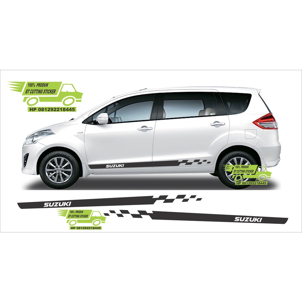 Jual sticker stiker mobil suzuki ertiga sticker mobil ertiga sticker ...