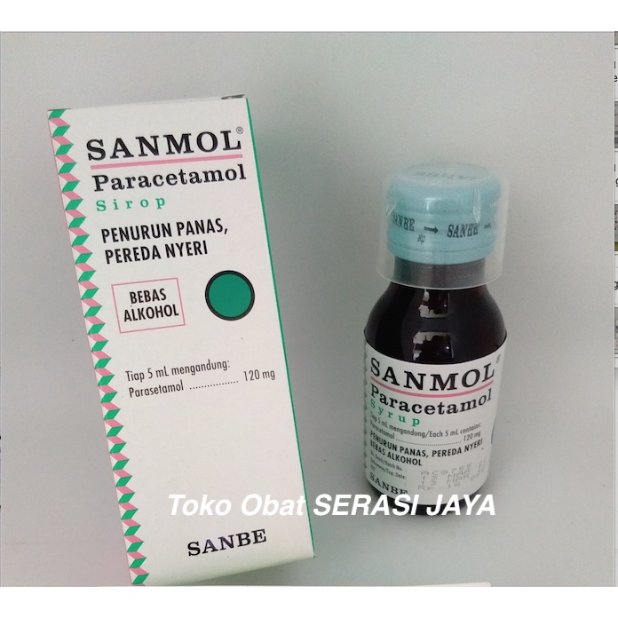 Jual Sanmol Syrup 60 ml Penurun Panas Demam | Shopee Indonesia