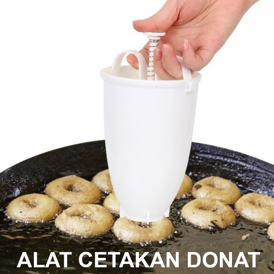 Jual Alat Pembuat Adonan Donat Cetakan Donat Drop Donut Maker Tool ...
