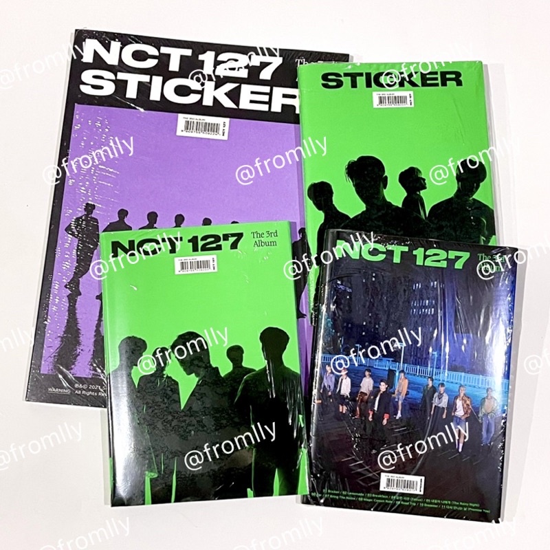 Jual [READY] NCT 127 The 3rd Album STICKER Seoul City Ver. / Sticky Ver ...