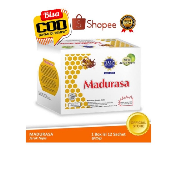 Jual MADURASA SACHET isi 12 ALL VARIAN(ORIGINAL/JERUK NIPIS) -MINUMAN HERBAL-madu rasa-BOX ...