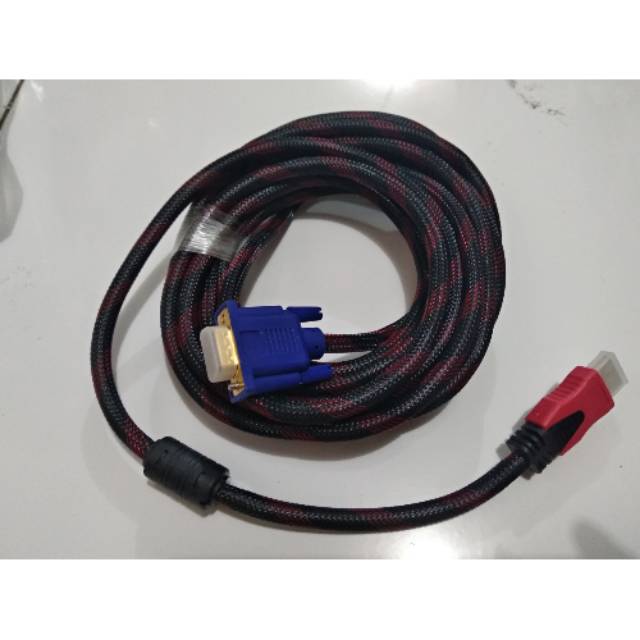 Jual EM kabel Hdmi To Vga hdmi to vga | Shopee Indonesia