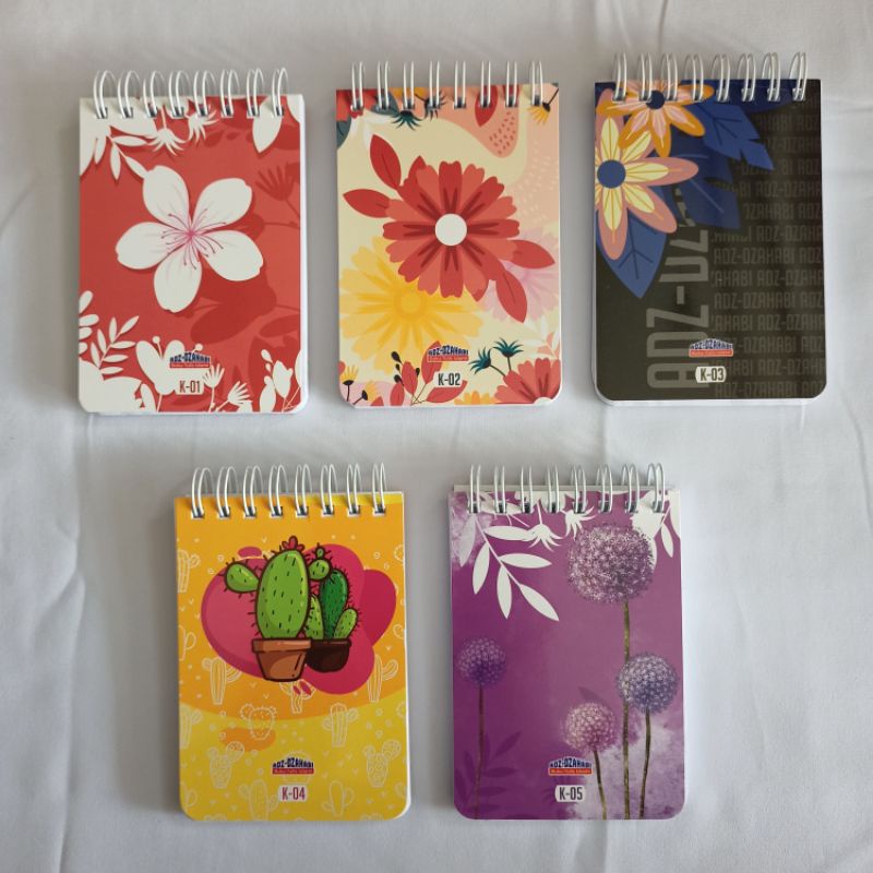 Jual Notebook Catatan Diary Saku Mini Cover Bunga Cantik | Shopee Indonesia