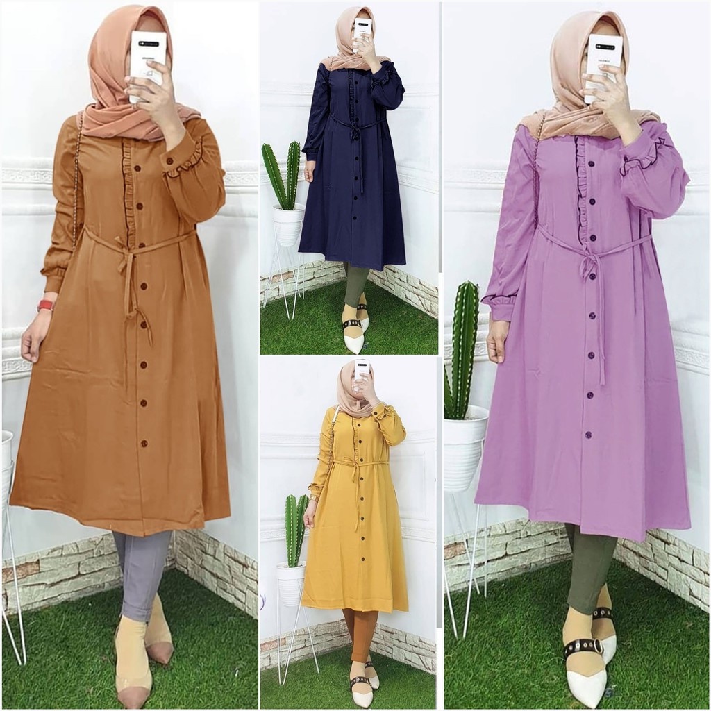 Jual LENARA TUNIK / TUNIK WANITA/KEKINIAN/L/XXL/TERBARU/TERMURAH/TUNIK VIRAL/JUMBO (CUCI GUDANG ...