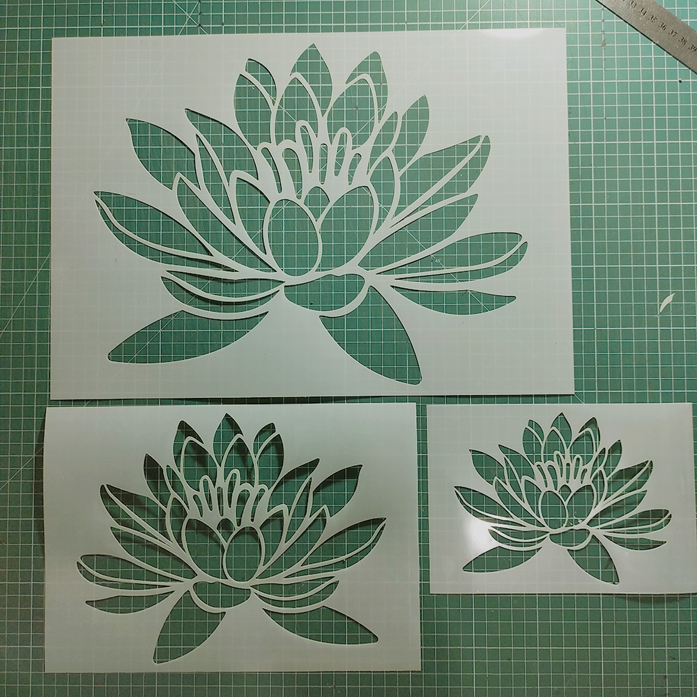 Jual Ready Stok Stencil Decoupage Bunga | Shopee Indonesia
