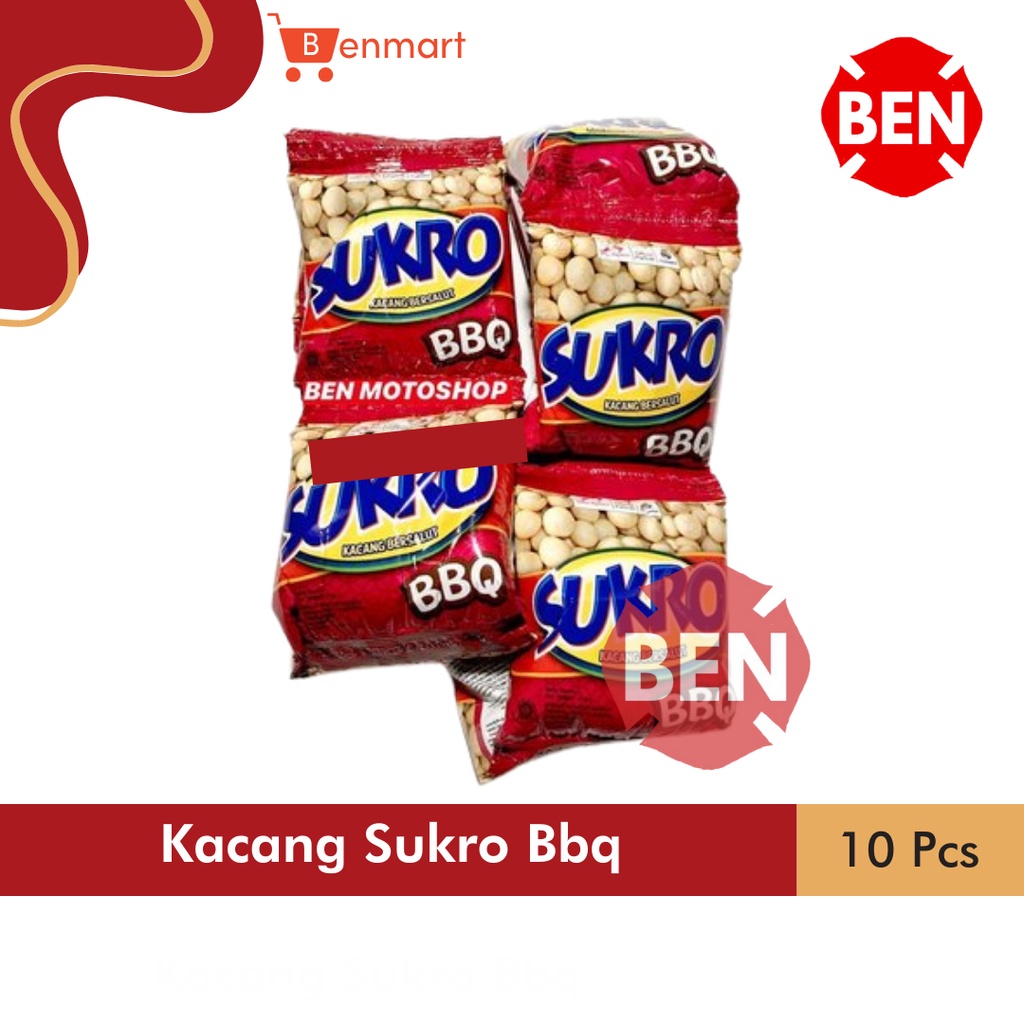 Jual Kacang Sukro BBQ 1 Renceng 10 Pcs Sachet Bungkus - Pak Dua Kelinci ...