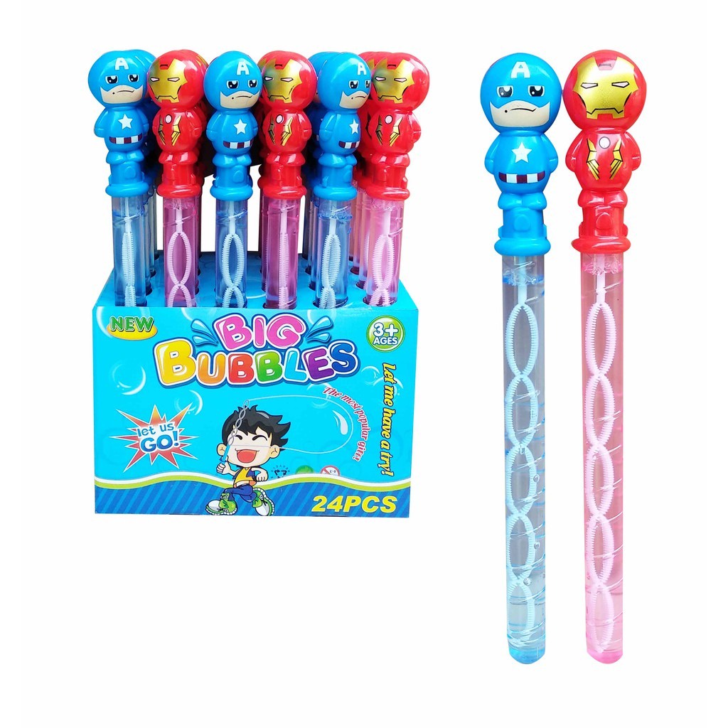 Jual MAINAN BUBBLE / BUBBLE SABUN STICK / GELEMBUNG TIUP BALON KARAKTER ...