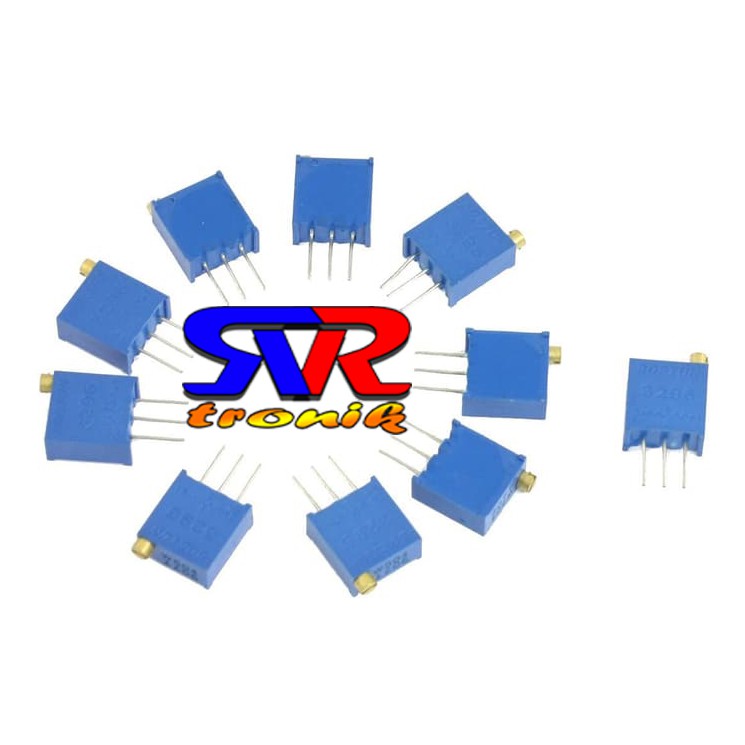 Jual VR 3296 5K Ohm 502 Potensiometer Multiturn Variable Resistor ...