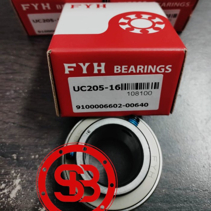 Jual Insert Bearing UC 205-16 ( as 25.4mm ) UC205-16 FYH JAPAN | Shopee Indonesia