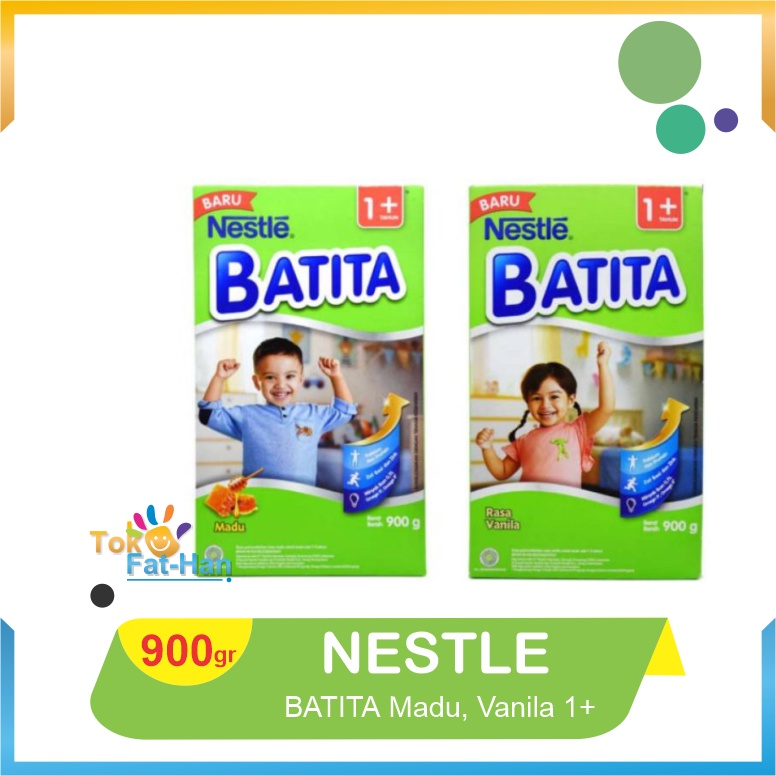 Jual NESTLE BATITA 1+ Rasa Madu , Vanila 850gr / Dancow Susu Pertumbuhan 1-3 Tahun | Shopee ...
