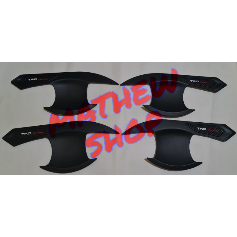 Jual Outer Handle All New Fortuner TRD 2016 2017 2018 2019 2020 2021 2022 2023 2024 Hitam ...