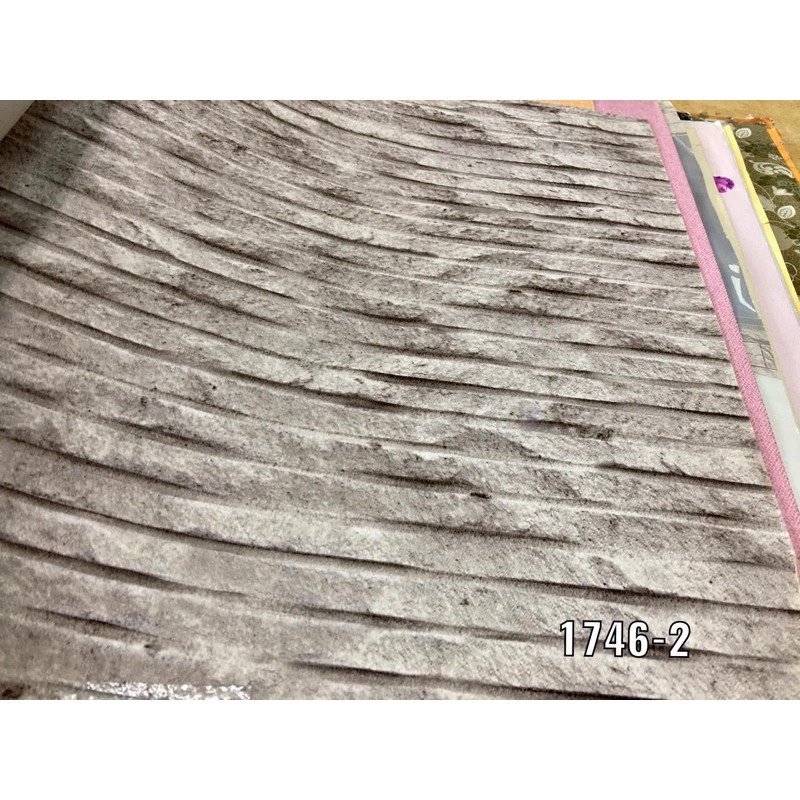 Jual Wallpaper Dinding Motif Batu Alam Ukiran 3D Murah | Shopee Indonesia